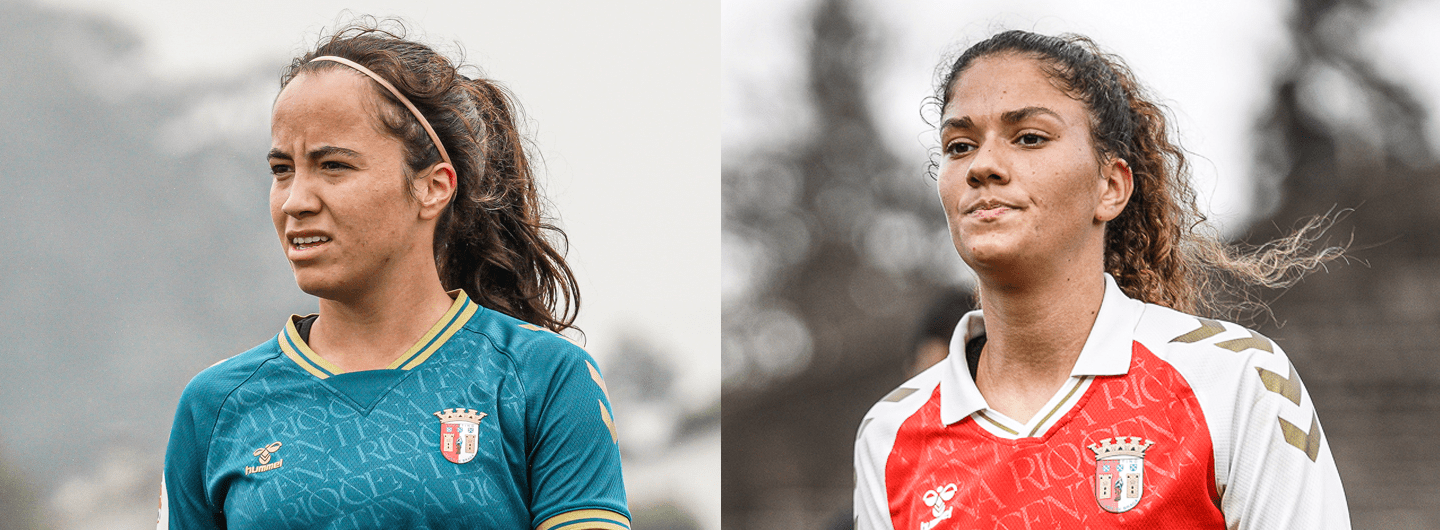 Ana Teles e Sofia Silva na Seleção Nacional B - Sporting Clube de Braga