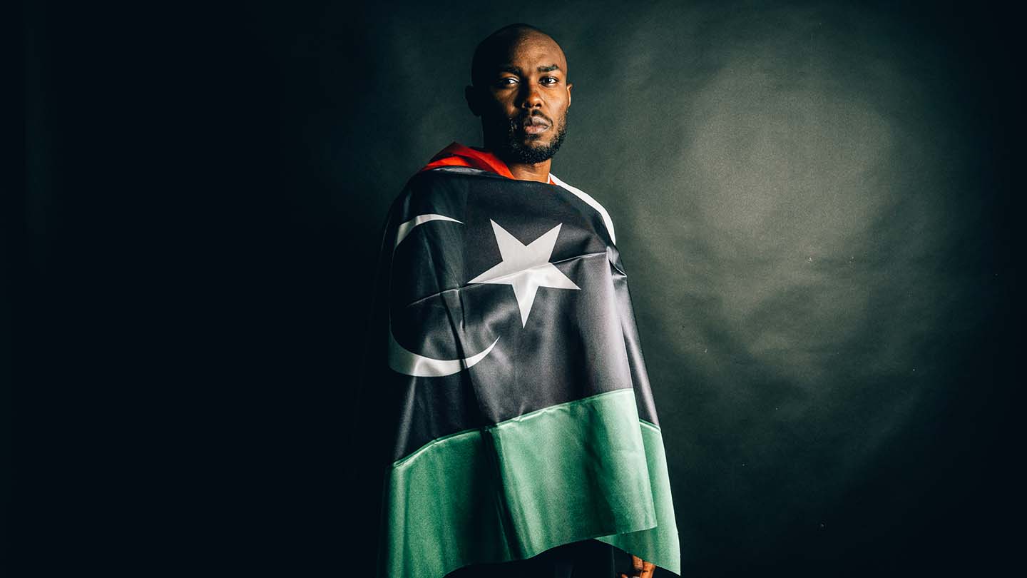 Al Musrati utilizado no duelo com o Egito - Sporting Clube de Braga