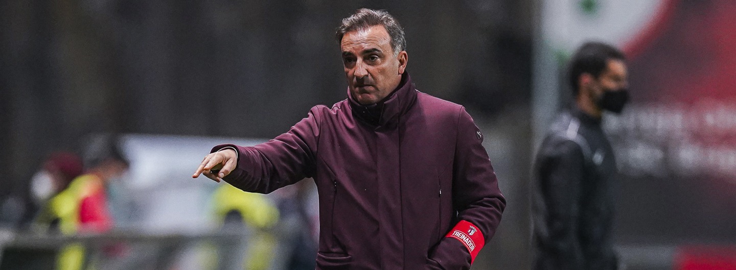 Carlos Carvalhal: "Jogo muito bem conseguido" - Sporting Clube de Braga
