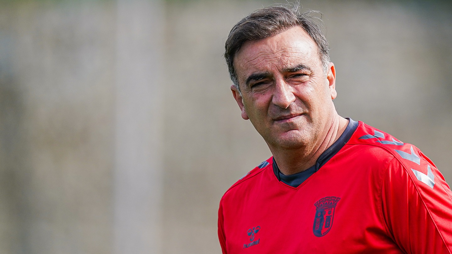 Carlos Carvalhal: "Estar no máximo para vencer" - Sporting Clube de Braga