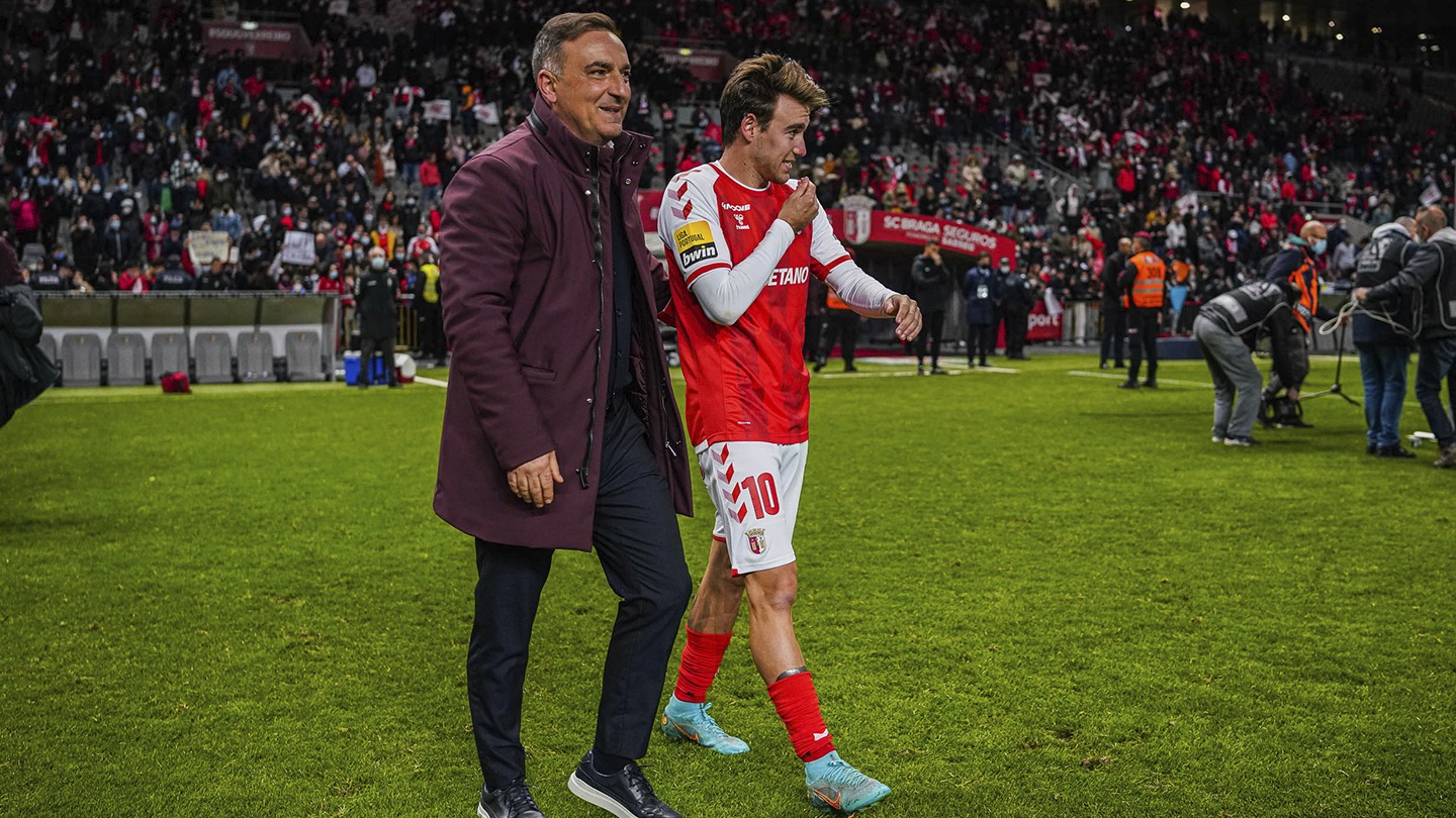 Carvalhal: "Muito orgulhoso" - Sporting Clube de Braga
