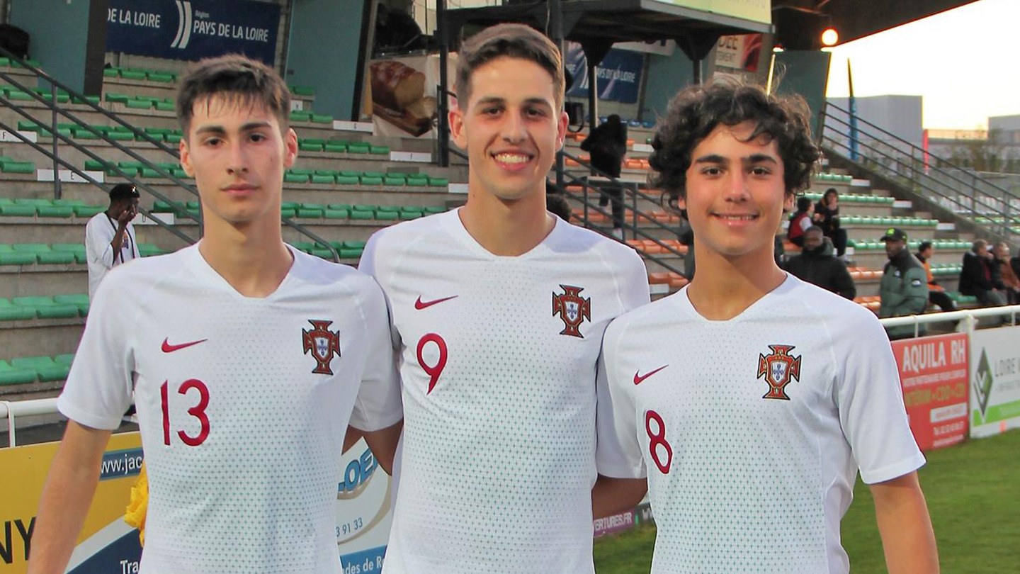 Nuno Patrício e Samuel Sousa na vitória da Seleção Sub16 - Sporting ...