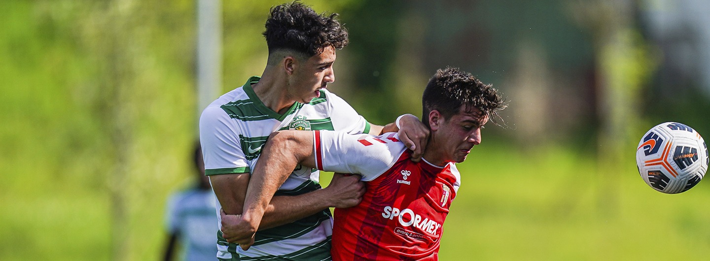 Sub-17 perdem em casa diante do Sporting CP - Sporting Clube de Braga