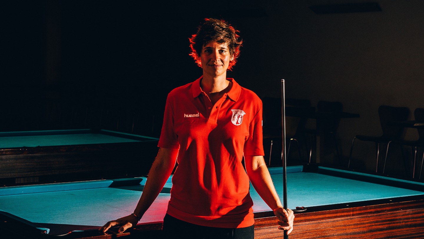 Sara Rocha em 9.º lugar no PRP Nineball Open 2022 - Sporting Clube de Braga