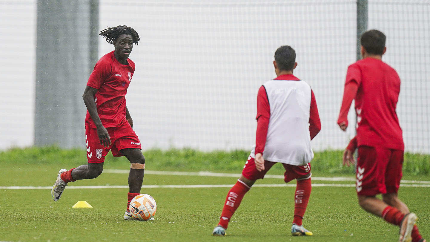 Fanuel "O nosso objetivo é trazer os três pontos" - Sporting Clube de Braga