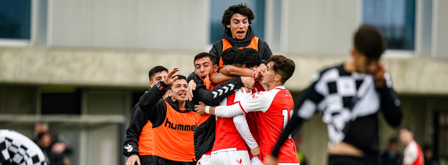 Sub-17 conquistam três pontos importantes - Sporting Clube de Braga