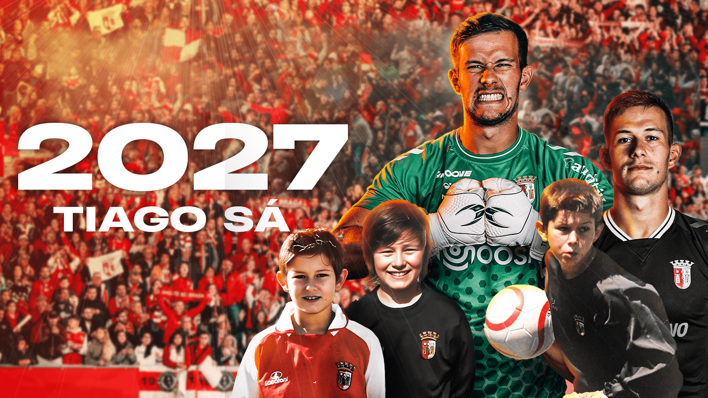 Tiago Sá renova até 2027 - Sporting Clube de Braga