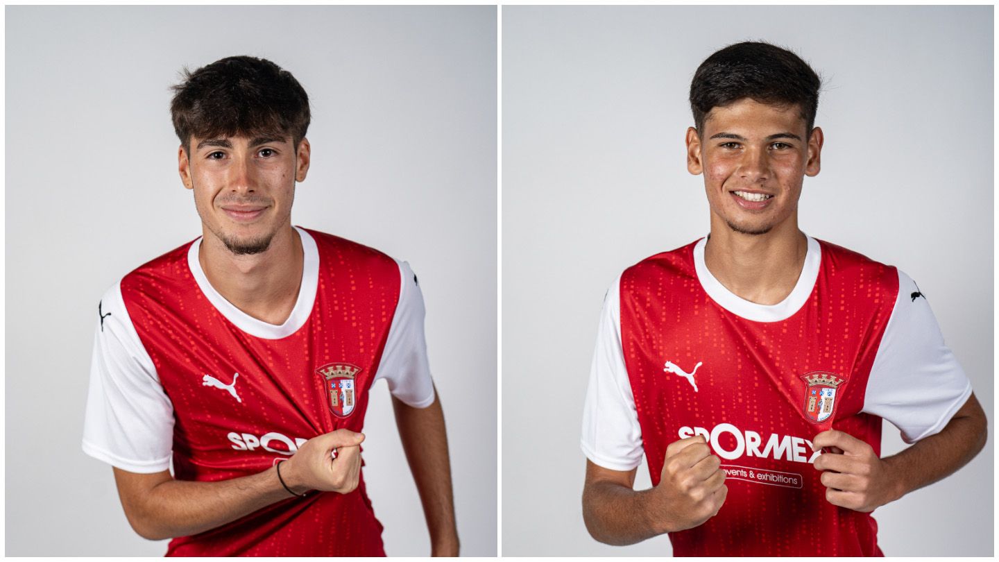 Samuel Sousa e João Salvador na vitória da Seleção Sub-18 - Sporting ...