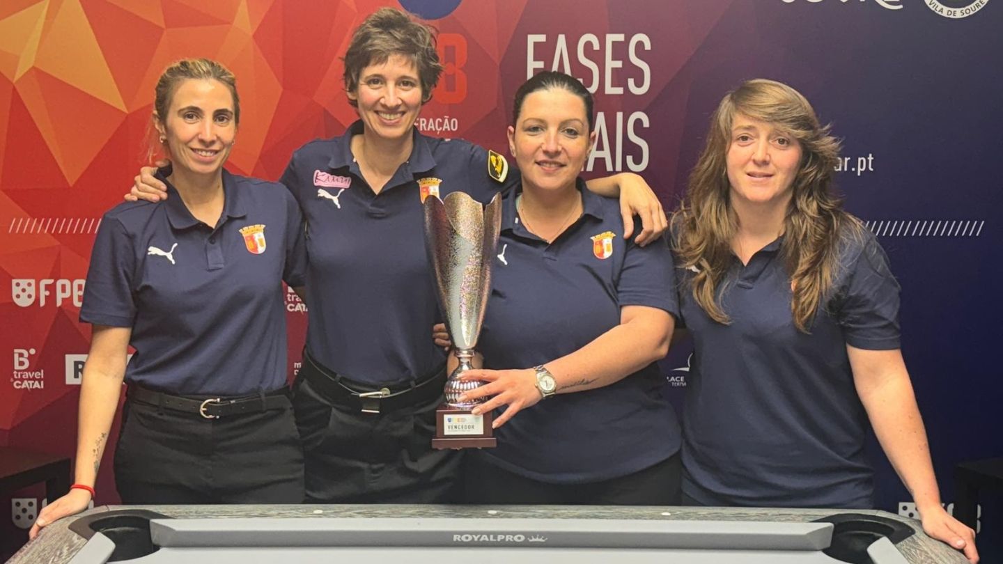 SC Braga conquista Taça de Portugal de Pool Feminino - Equipas ...