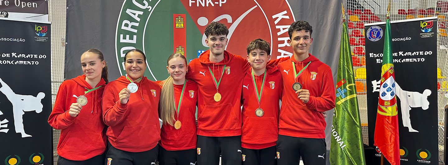 Seis medalhas no torneio de Karaté Pro-Ranking da FNKP - Sporting Clube ...