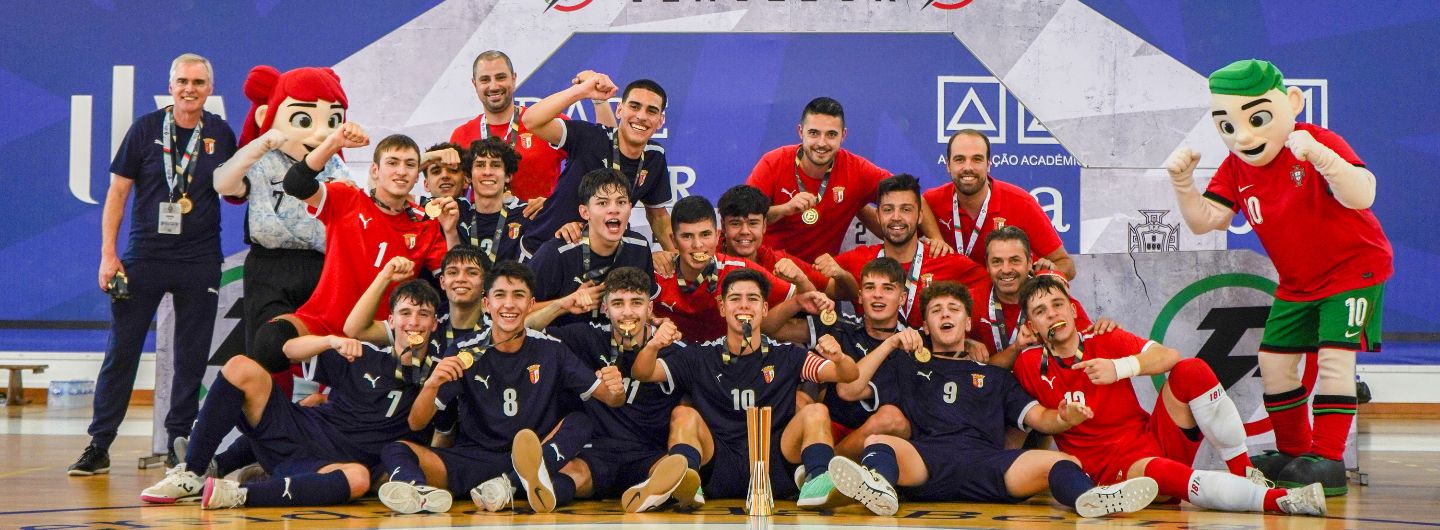 Sub-17 conquistam Taça Nacional de Futsal - Sporting Clube de Braga