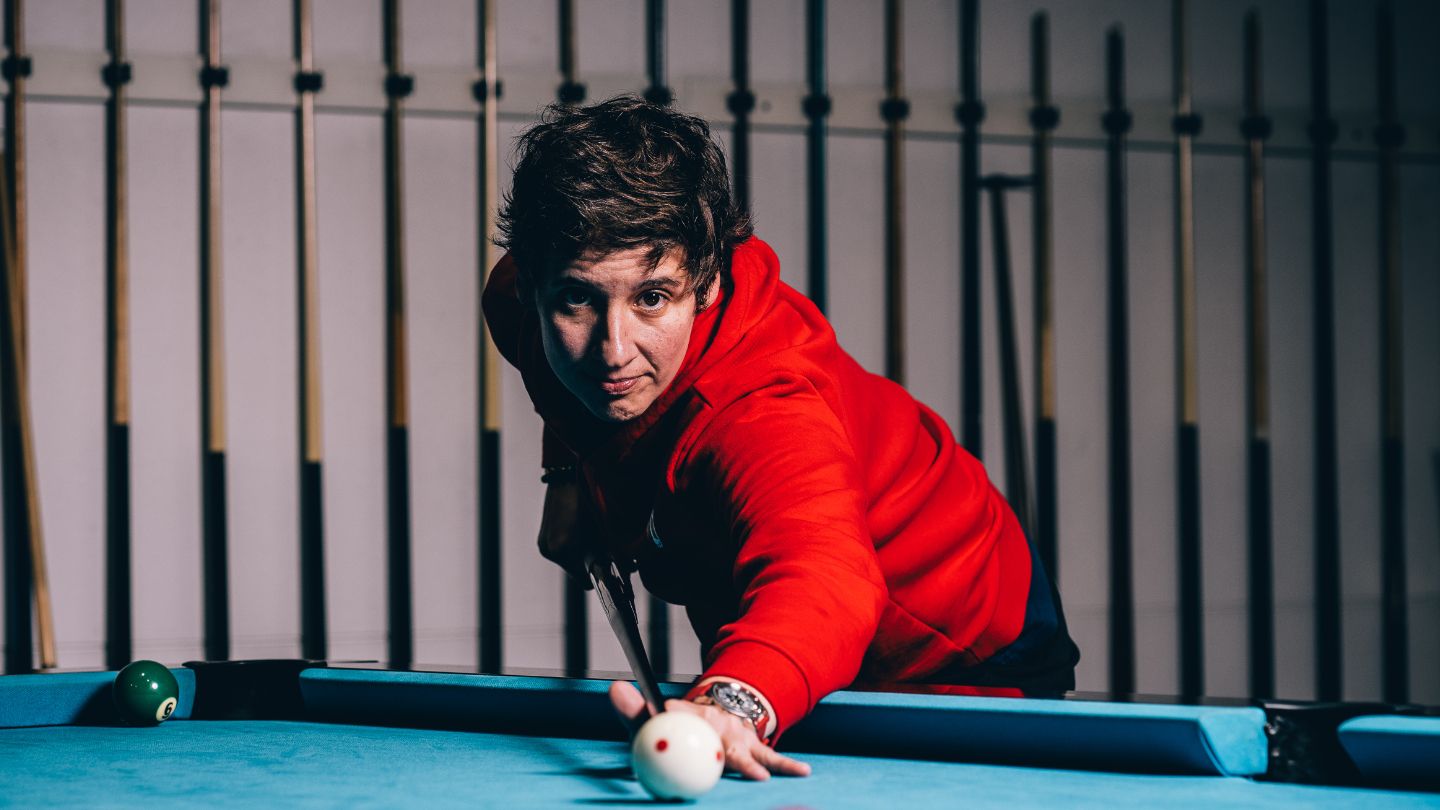 Sara Rocha no Campeonato da Europa de Bilhar - Sporting Clube de Braga