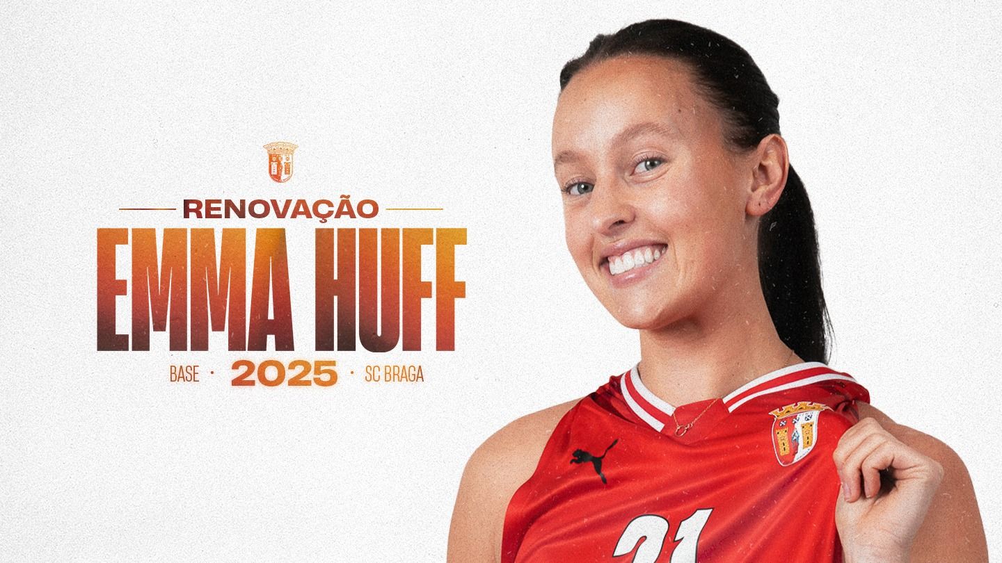 Emma Huff renova vínculo com o SC Braga - Sporting Clube de Braga