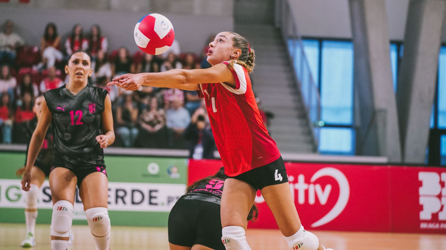 Derrota das Gverreiras do Voleibol na AMCO Arena - Sporting Clube de Braga