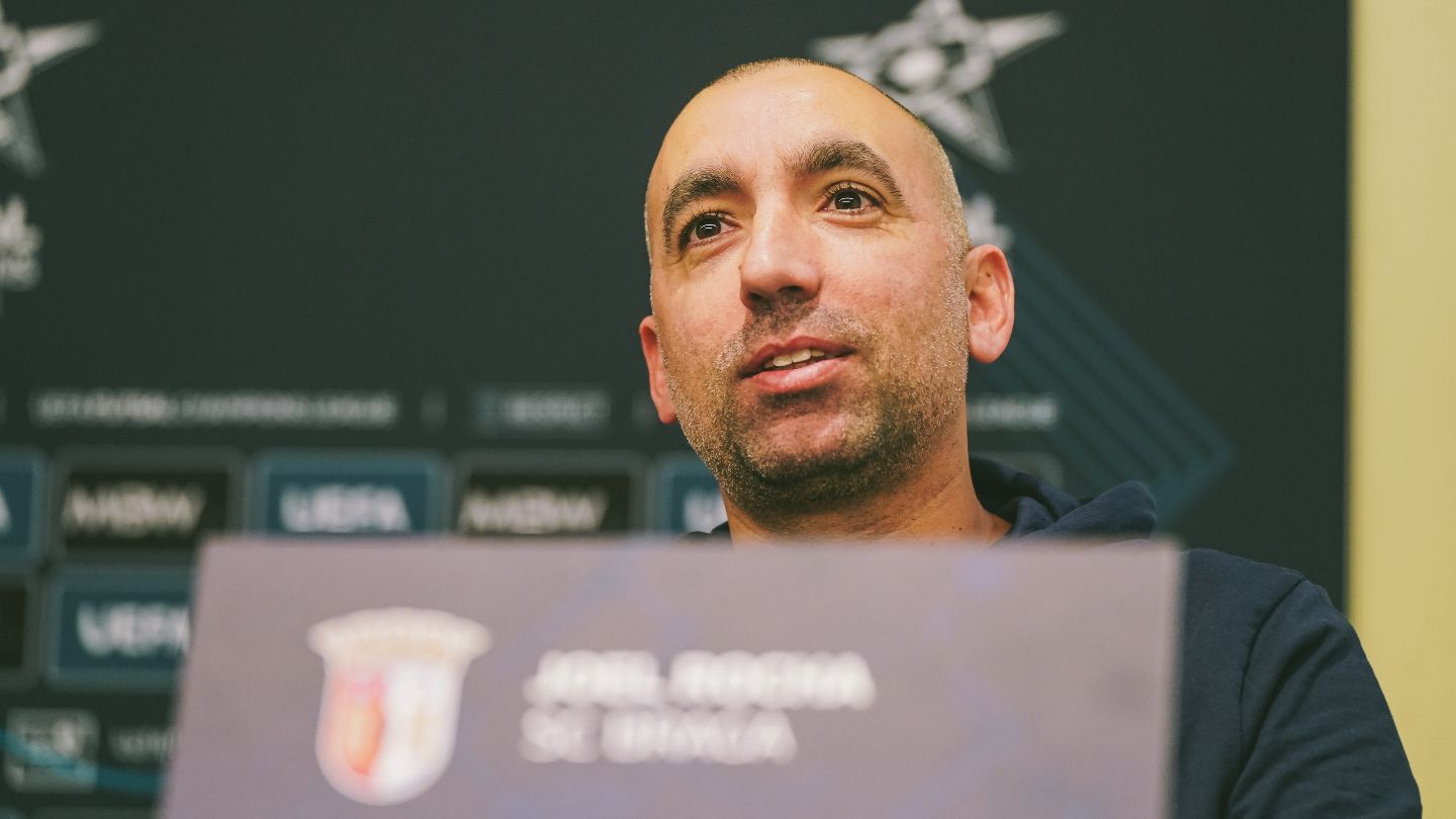 Joel Rocha: "O objetivo é claro: queremos entrar a vencer" - Sporting Clube de Braga