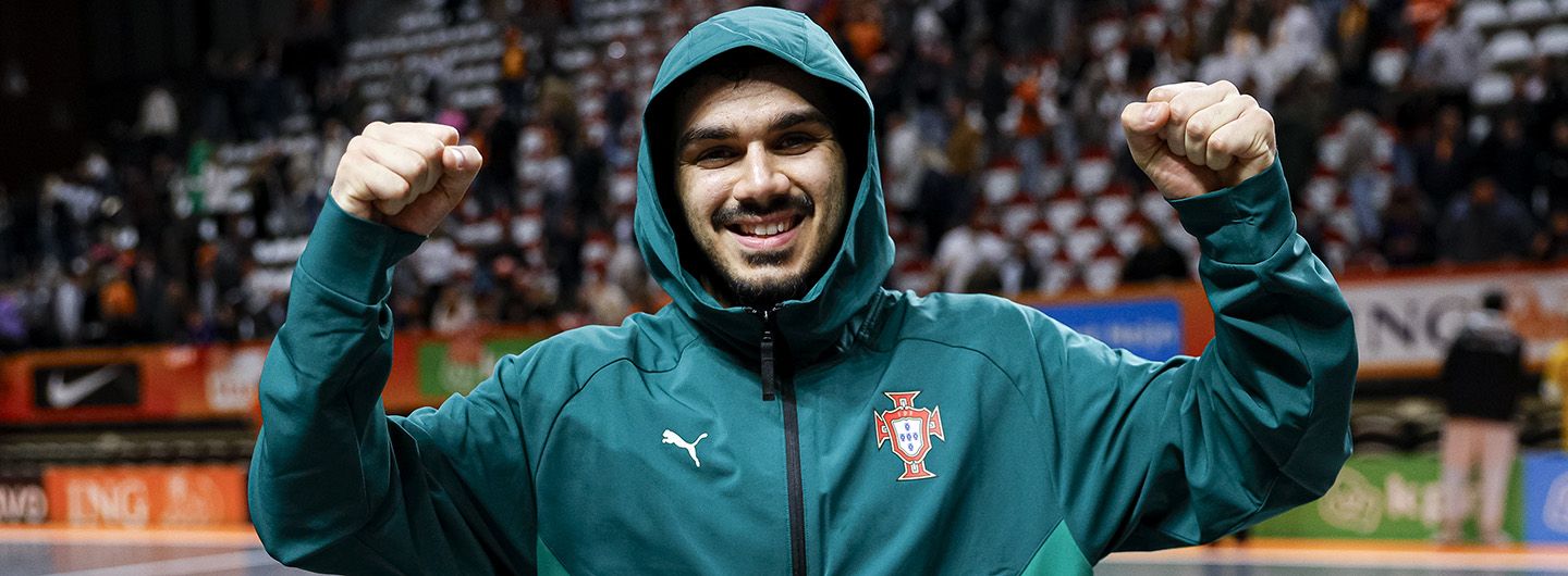 Hugo Neves presente na vitória de Portugal - Sporting Clube de Braga