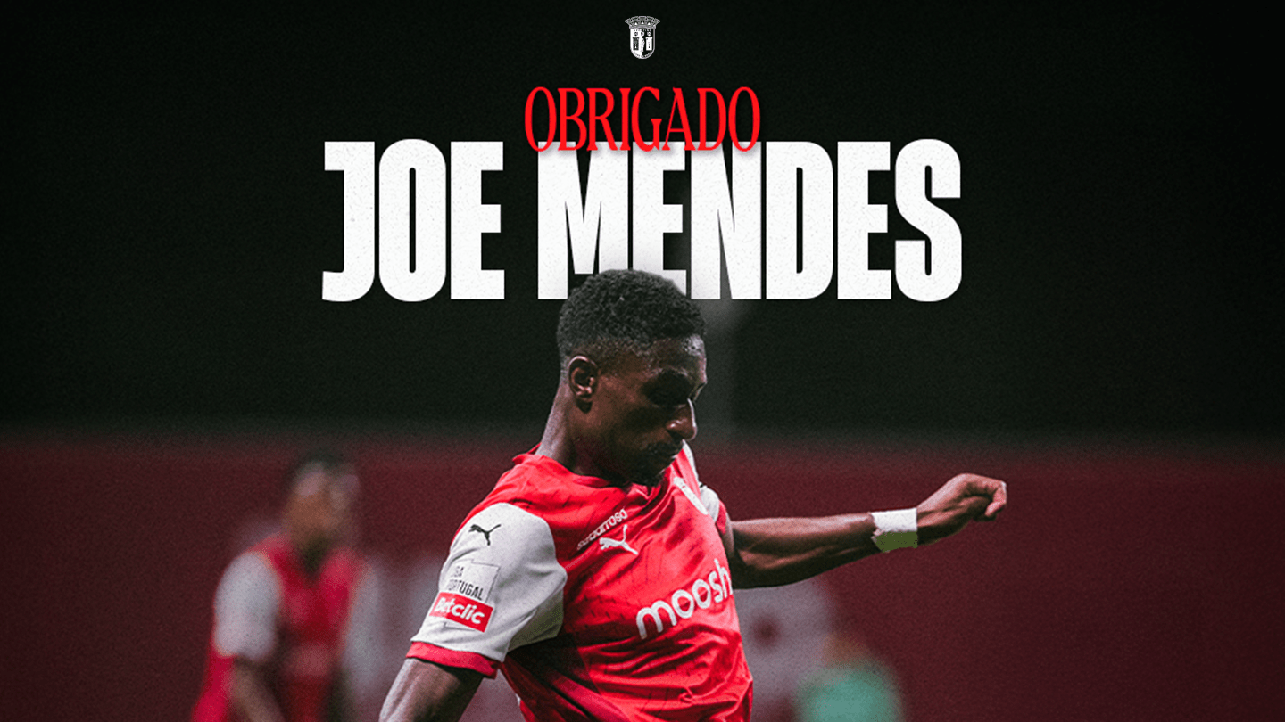 Joe Mendes transferido para o Samsunspor - Sporting Clube de Braga