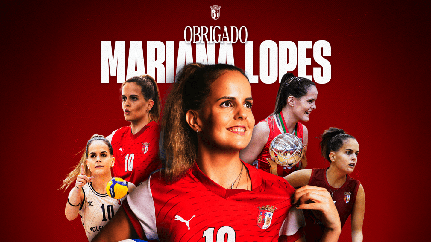 Voleibol | Mariana Lopes termina a carreira no SC Braga - Sporting Clube de Braga