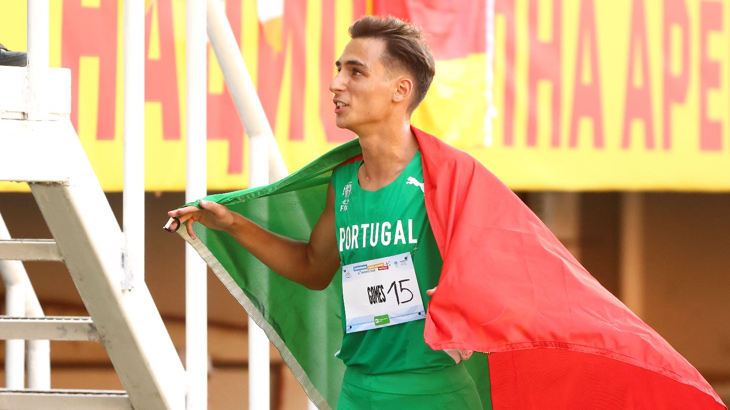 Atletismo | Afonso Gomes conquista título de Vice-Campeão no FOJE - Sporting Clube de Braga