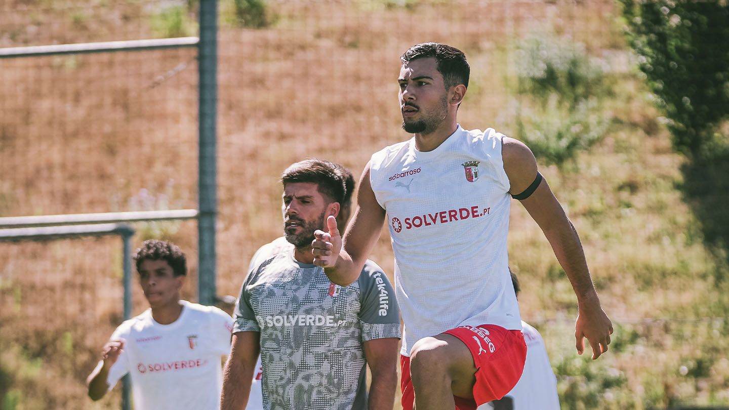 Rodrigo Abreu: "Estamos ansiosos para entrar em campo" - Sporting Clube de Braga