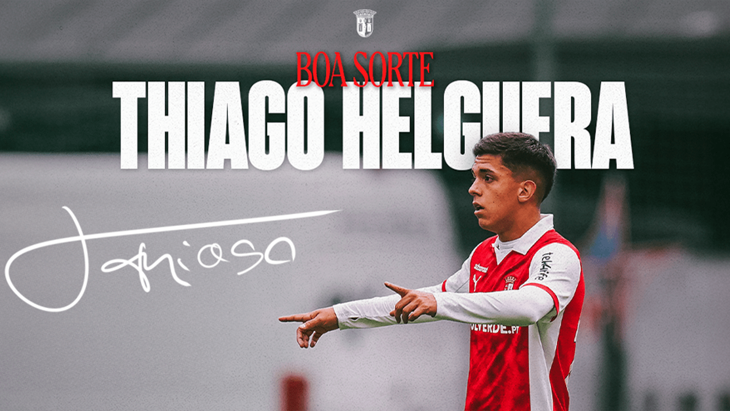 Thiago Helguera cedido ao CD Mirandés - Sporting Clube de Braga